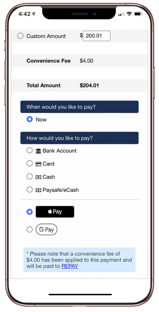 Digital Wallet - REPAY